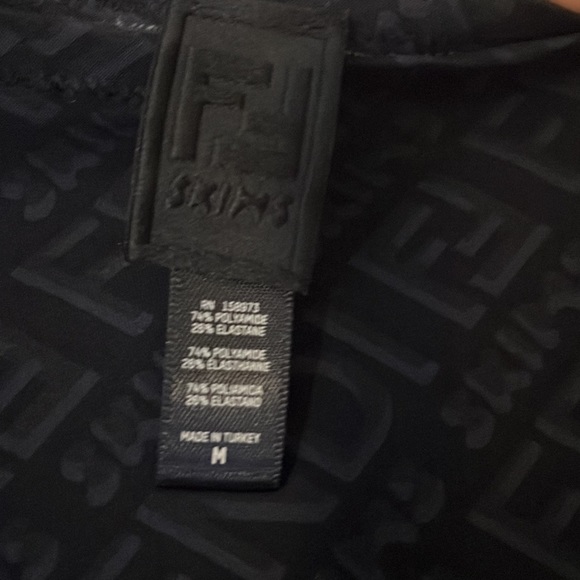 Fendi | Tops | Fendix Skims Mock Neck Long Sleeve Bodysuit | Poshmark